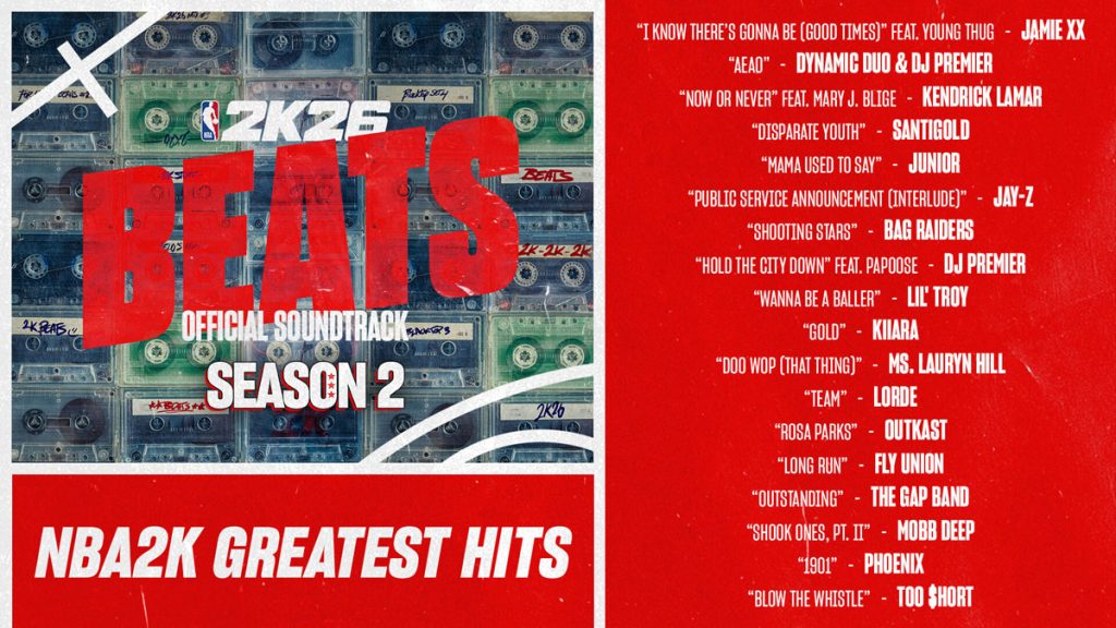 NBA 2K26 Season 2 Soundtrack | NBA 2KW