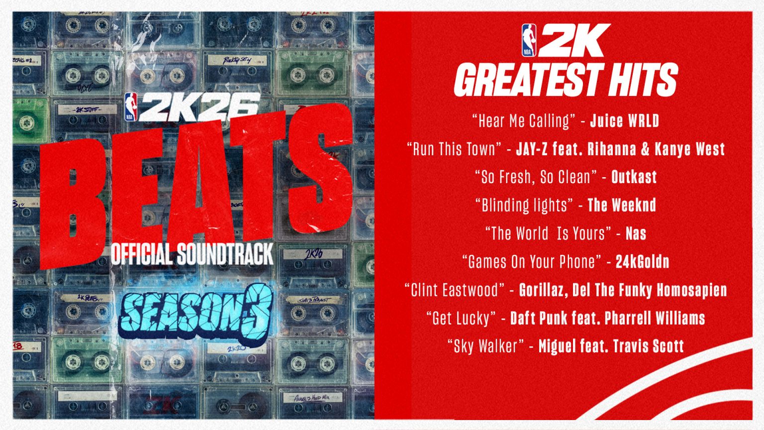 NBA 2K26 Season 3 Soundtrack | NBA 2KW