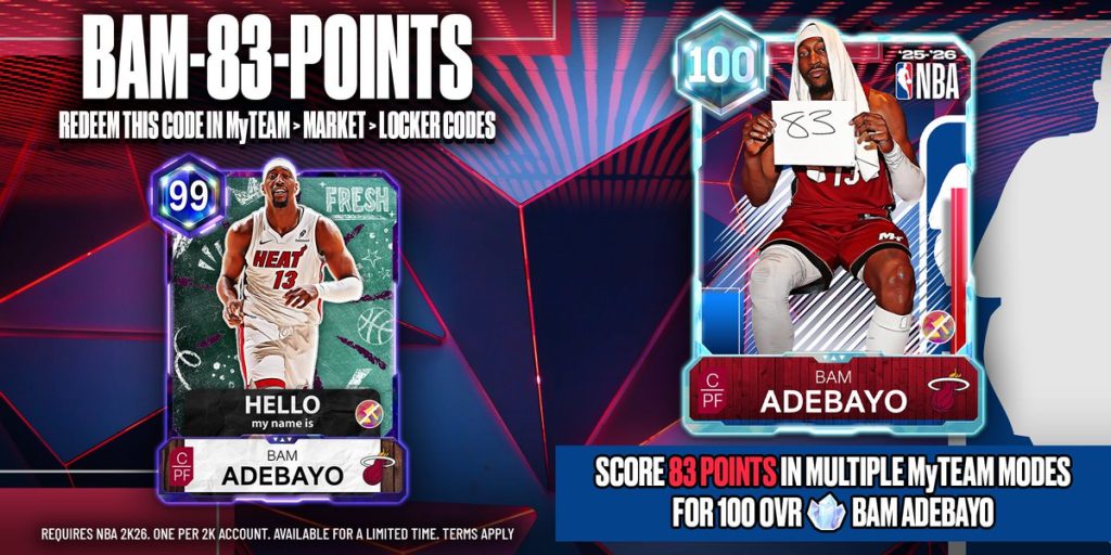 BAM-83-POINTS | NBA 2KW